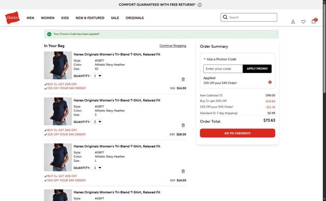 Hanes Discount Codes - 30% Off (3 Verified) Oct 2025