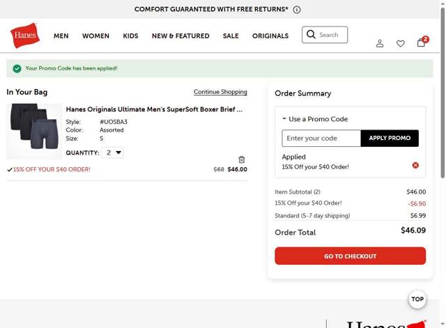 Hanes Discount Codes - 30% Off (2 Verified) Sep 2025