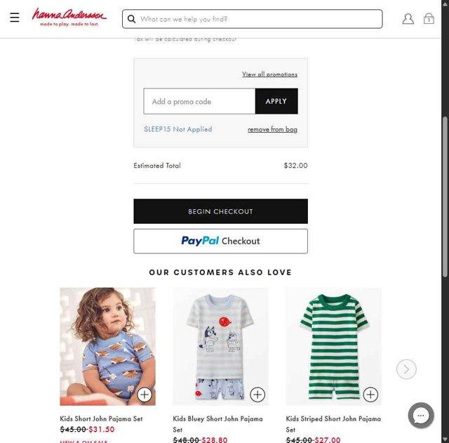 Hanna Andersson Promo Codes (6 Verified) - 15% Off May 2025