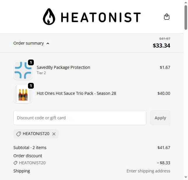 Heatonist Promo Codes - 20% Off (5 Verified) Jan 2026