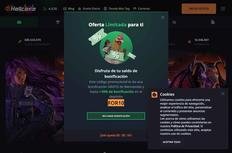 Hellcase Promo Codes - 10% Off (29 Verified) Nov 2025