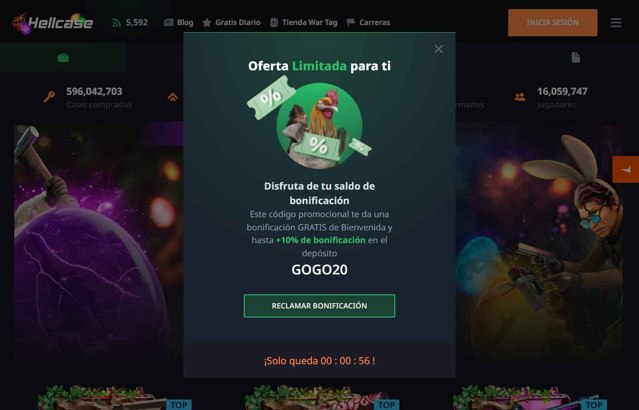 Hellcase Promo Codes (9 Verified) - 10% Off w/Code May 2025