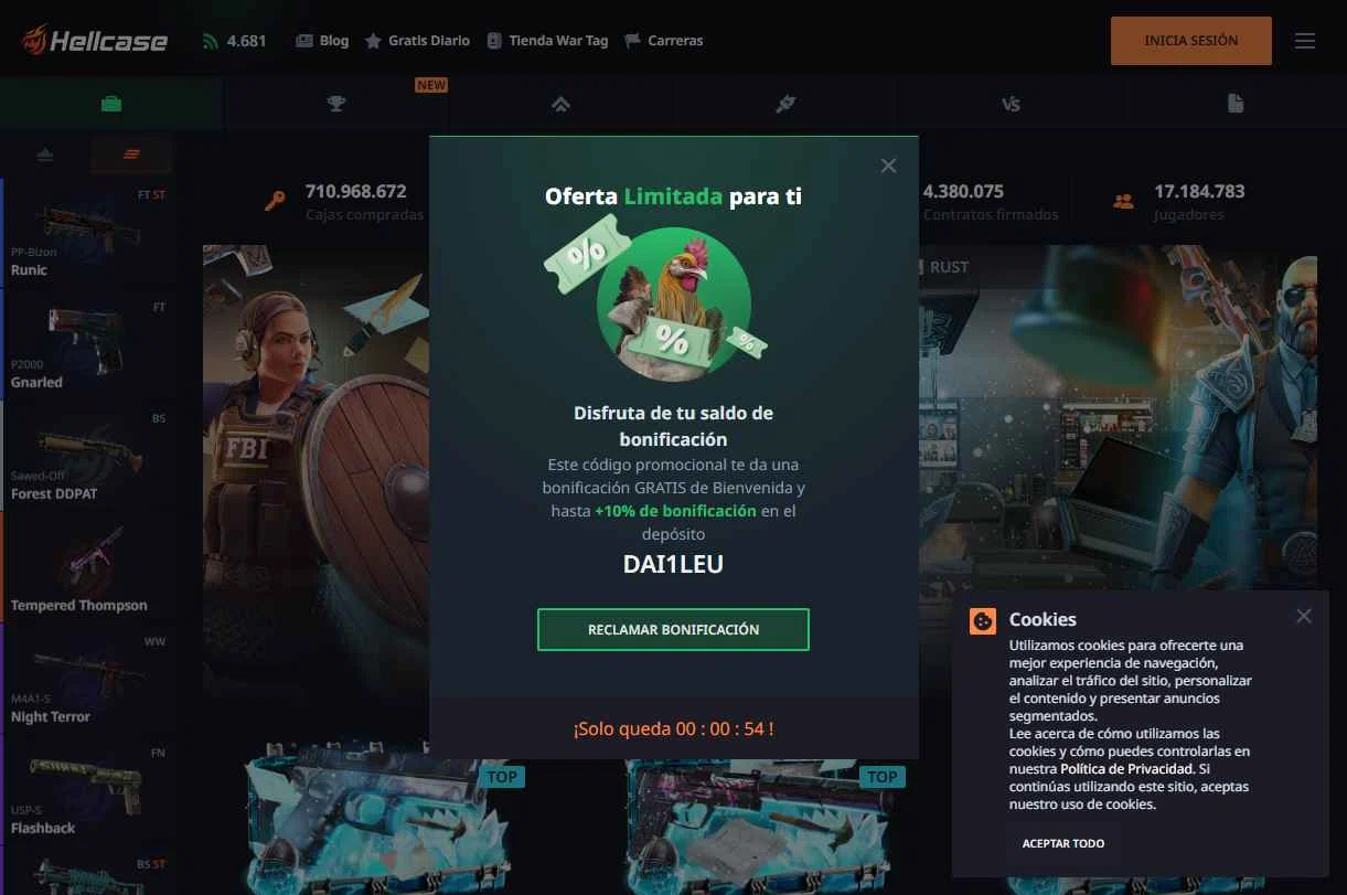 Hellcase Promo Codes - 10% Off (28 Verified) Dec 2025