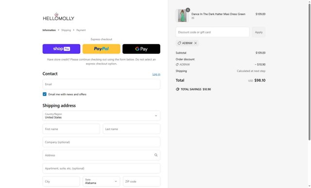 Hello Molly Promo Codes - 15% Off (9 Verified) May 2025