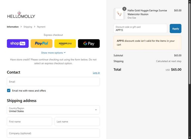 Hello Molly Promo Codes - 15% Off (9 Verified) May 2025