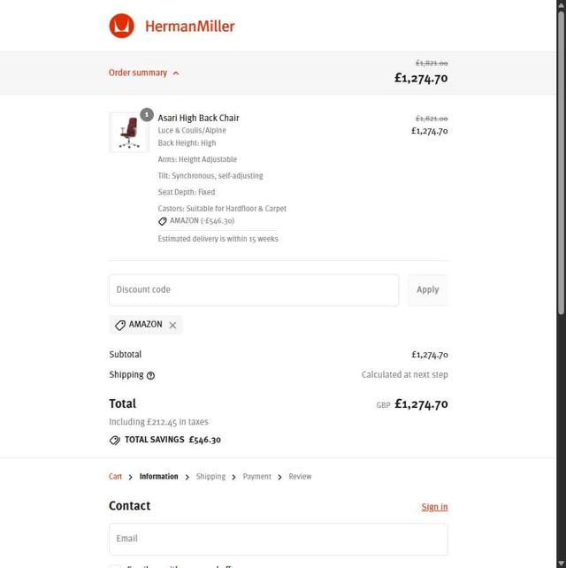 Herman Miller Promo Codes - 30% Off (Verified) Sep 2025