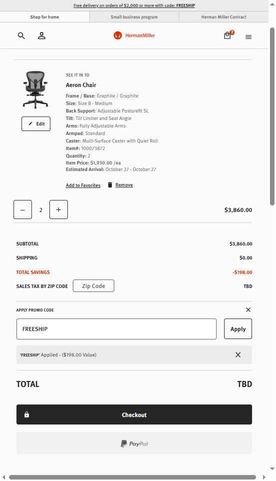 Herman Miller Promo Codes - 30% Off (6 Verified) Nov 2025