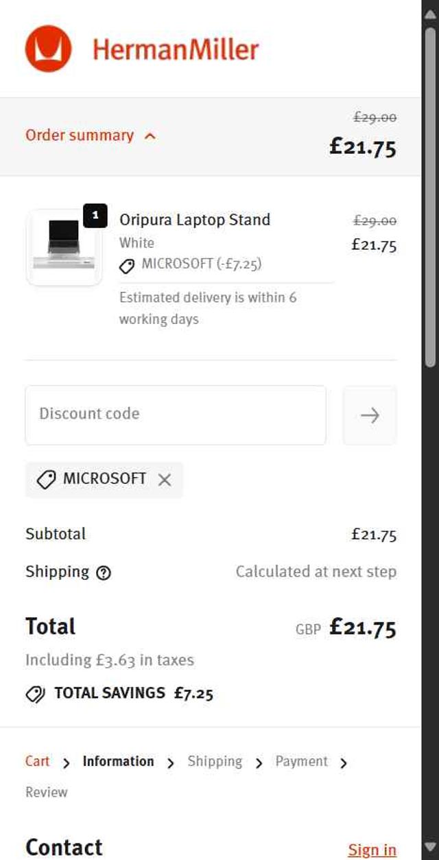 Herman Miller Promo Codes - 30% Off (Verified) Oct 2025