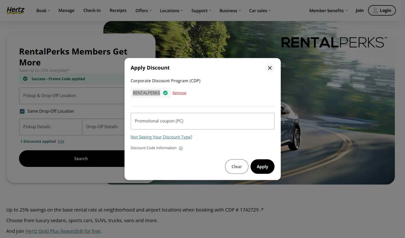 Hertz Promo Codes - 20% Off (11 Verified) Dec 2025