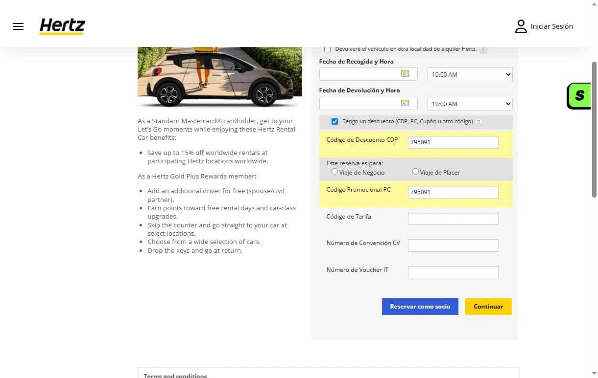 Hertz Promo Codes - 20% Off (12 Verified) Nov 2025