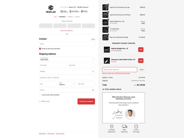 HexClad Discount Codes (2 Verified) - 10% Off May 2025