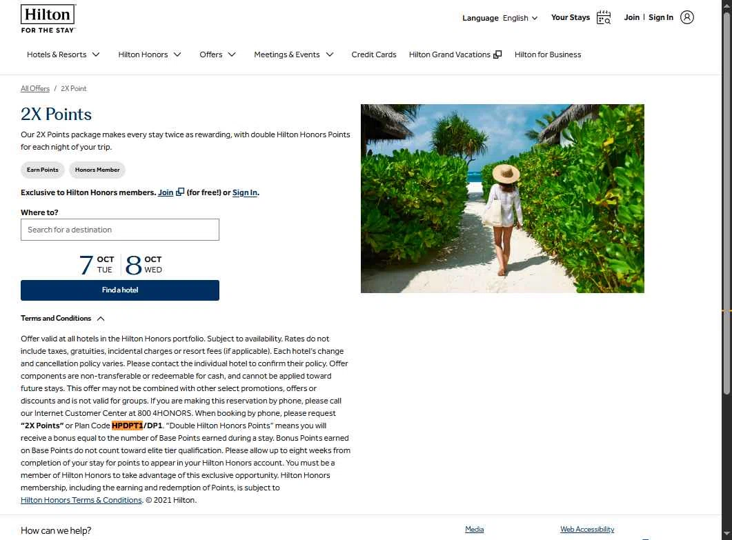 Hilton Promo Codes - 10% Off (6 Verified) Dec 2025