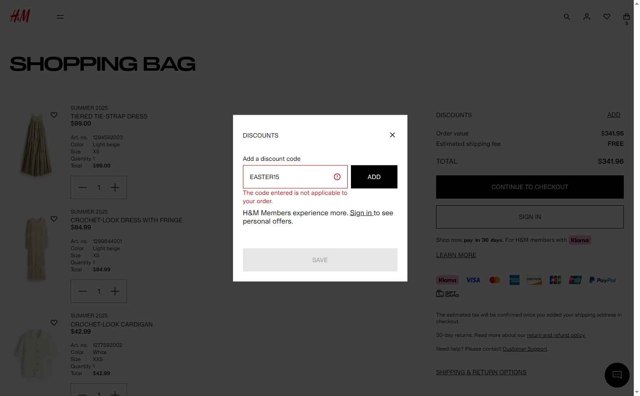 H&M Promo Codes (2 Verified) - 5% Off Sitewide Aug 2025