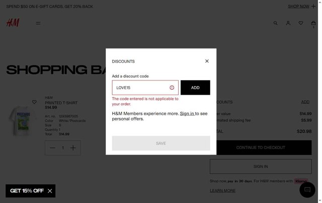 H&M Promo Codes - 20% Off Coupons Jul 2025