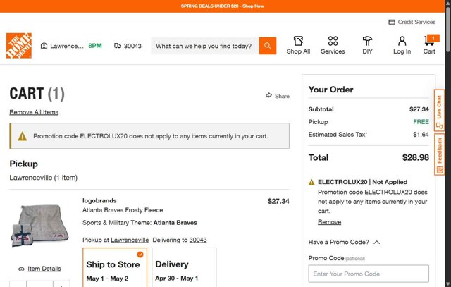 Home Depot Promo Codes (2 Verified) - 20% Off May 2025