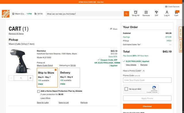Home Depot Promo Codes (2 Verified) - 20% Off May 2025