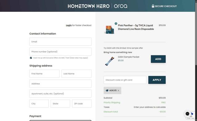 Hometown Hero Promo Codes - 20% Off (Verified) Oct 2025
