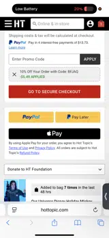 Hot Topic Promo Codes - 30% Off (2 Verified) Apr 2026