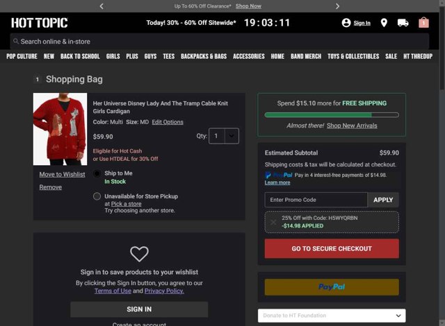 Hot Topic Promo Codes - 30% Off (3 Verified) Aug 2025