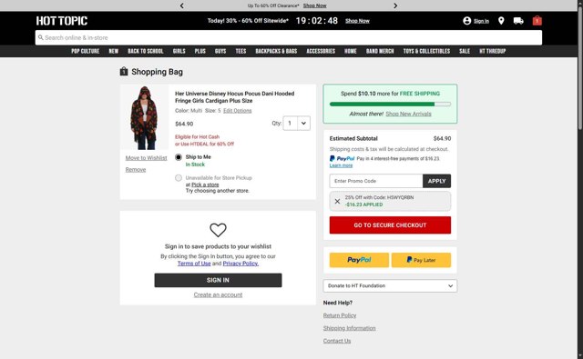 Hot Topic Promo Codes - 30% Off (3 Verified) Aug 2025