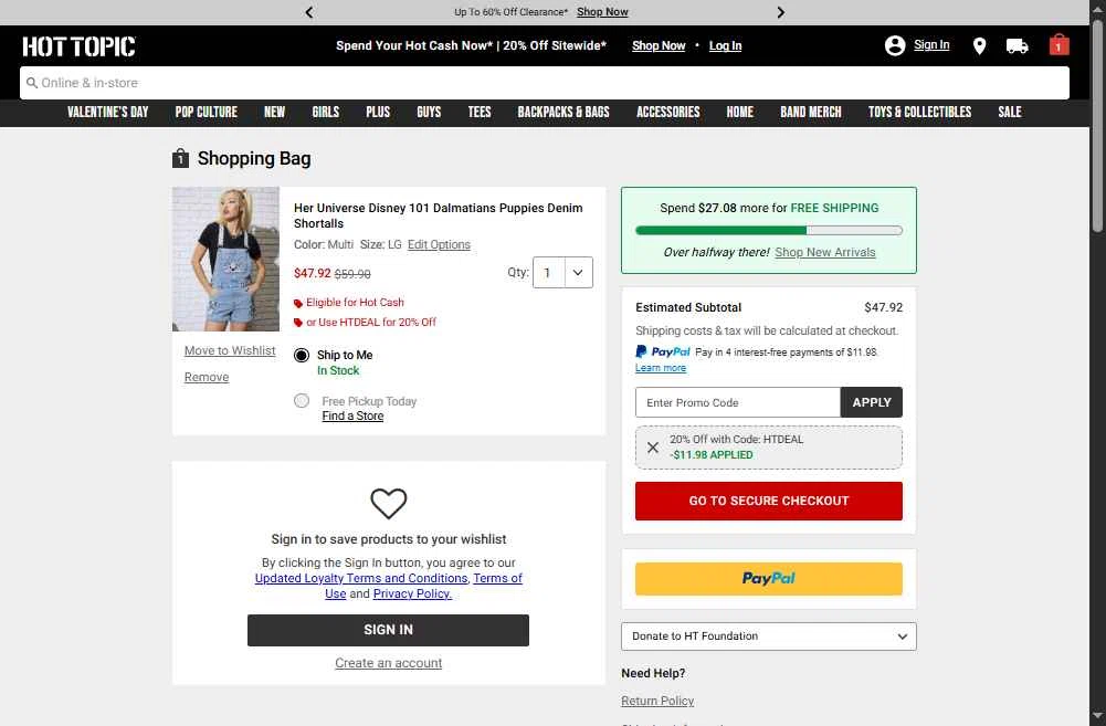 Hot Topic Promo Codes - 30% Off (1 Verified) Mar 2026