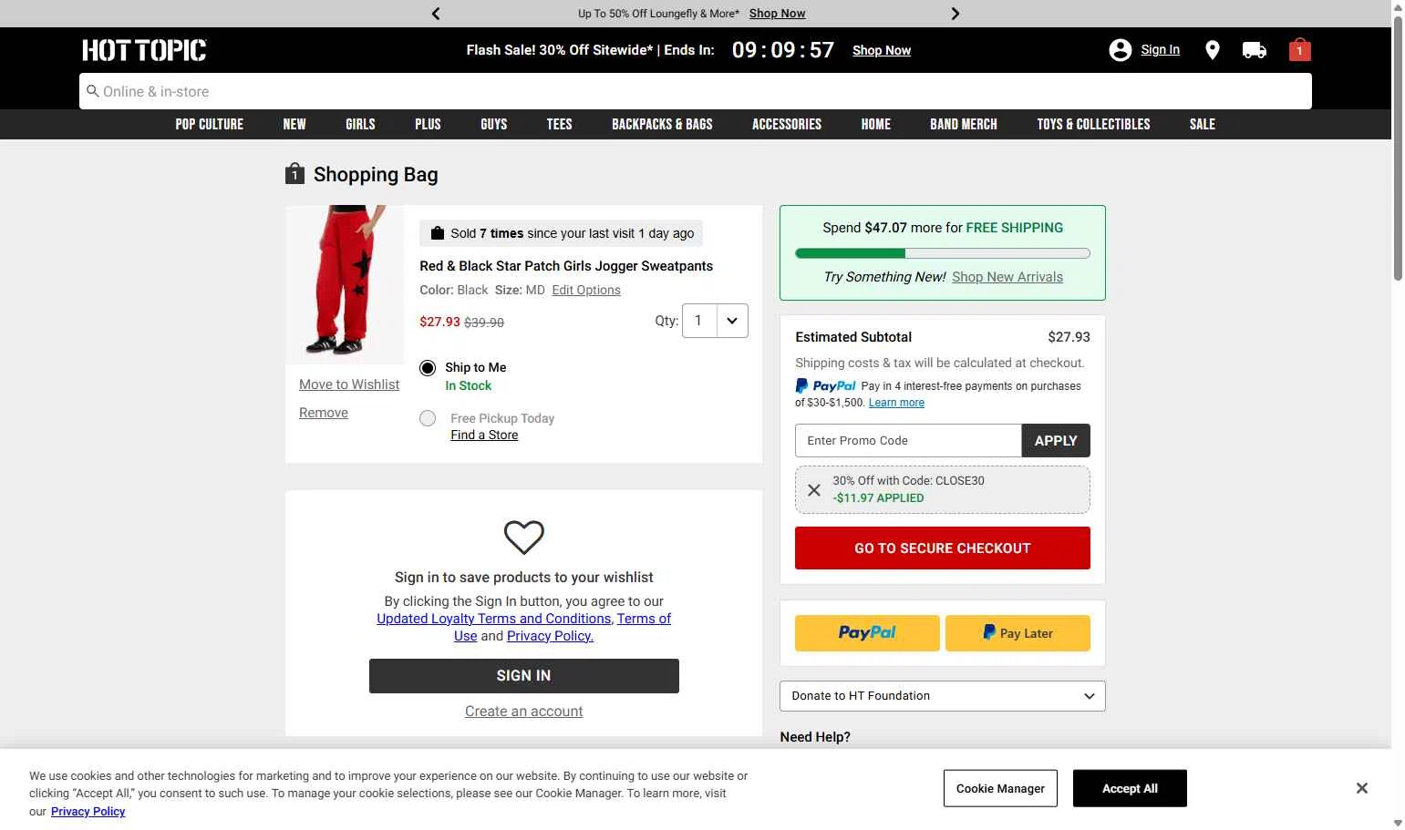 Hot Topic Promo Codes - 30% Off (2 Verified) Feb 2026