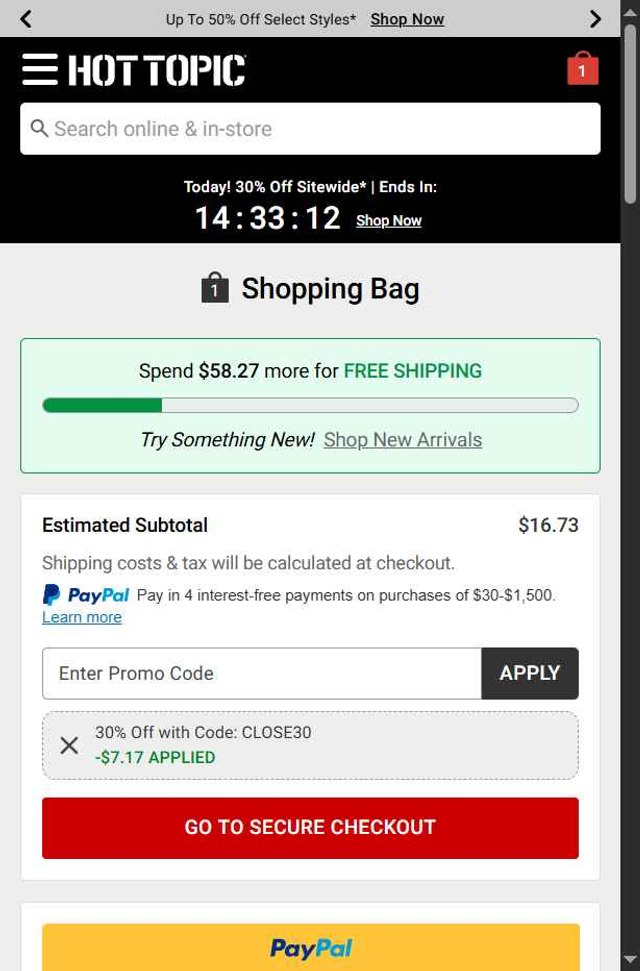 Hot Topic Promo Codes - 30% Off (1 Verified) Sep 2025