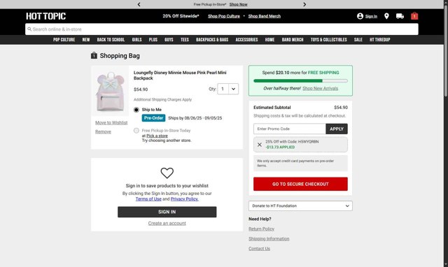 Hot Topic Promo Codes - 30% Off (2 Verified) Sep 2025