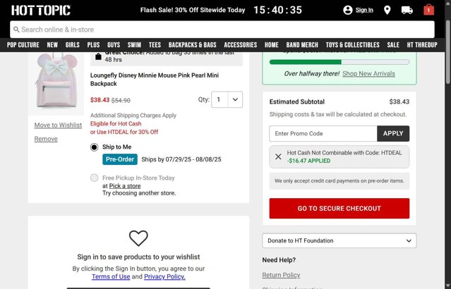 Hot Topic Promo Codes (2 Verified) - 30% Off w/Code May 2025