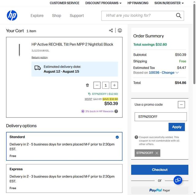 HP Promo Codes - $50 Off (3 Verified) Aug 2025