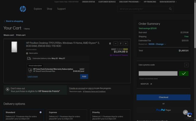 HP Promo Codes - $50 Off (3 Verified) Jun 2025