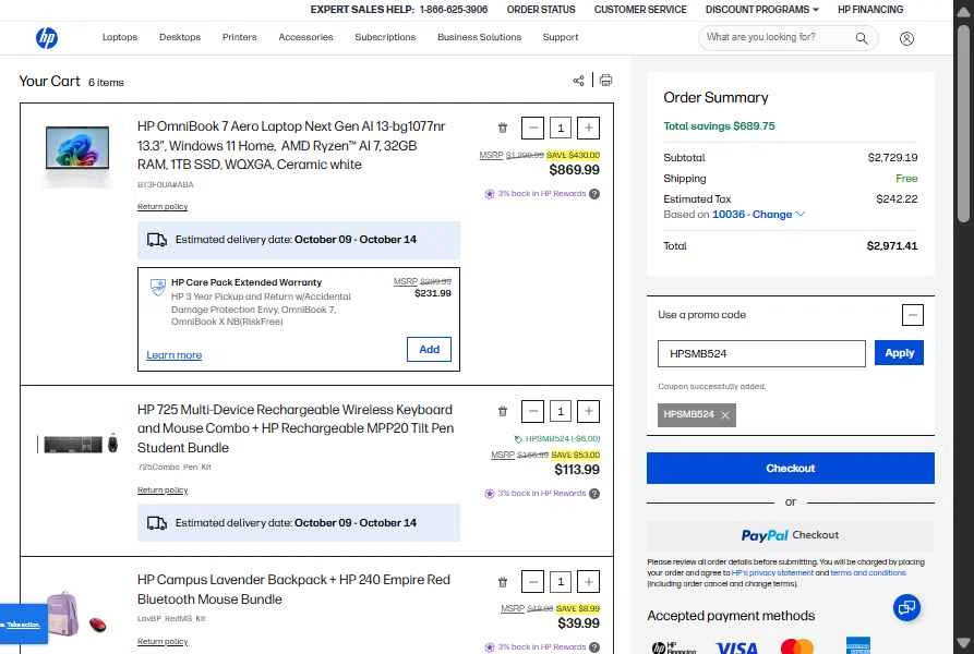 HP Promo Codes - 15% Off (2 Verified) Oct 2025