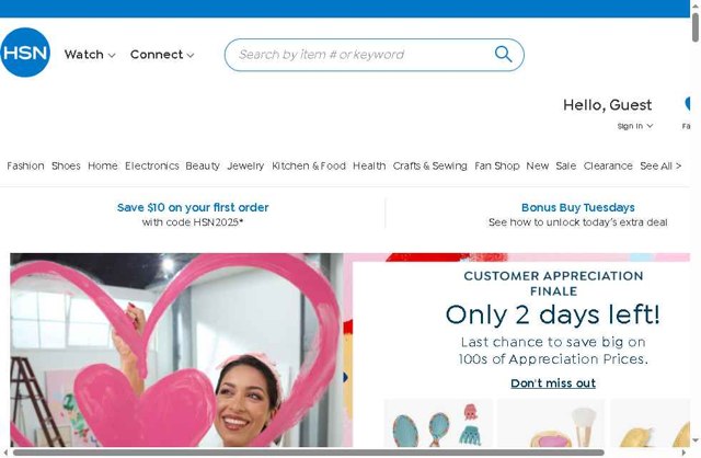 HSN Discount Codes - $10 Off (2 Verified) Jun 2025