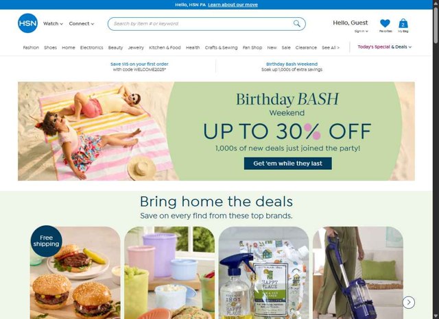 HSN Discount Codes - $15 Off (2 Verified) Aug 2025