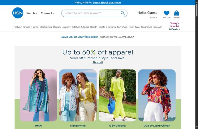 HSN Discount Codes - $15 Off (2 Verified) Aug 2025