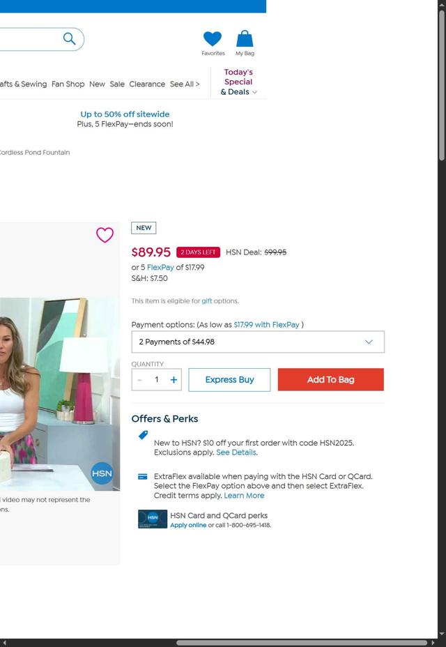 HSN Discount Codes - $15 Off (3 Verified) Sep 2025