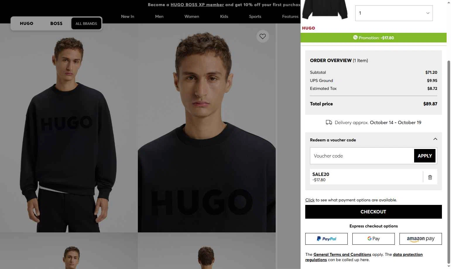 HUGO BOSS Promo Codes - 40% Off (1 Verified) Dec 2025