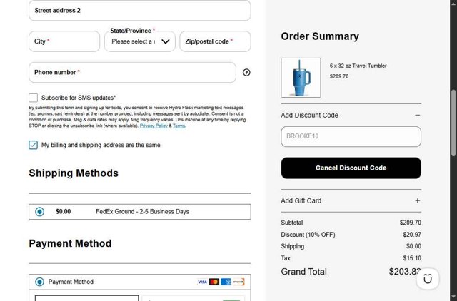 Hydro Flask Promo Codes (7 Verified) - 15% Off Aug 2025