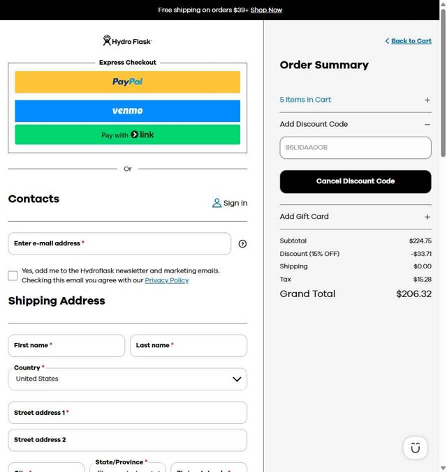 Hydro Flask Promo Codes (3 Verified) - 10% Off Sep 2025