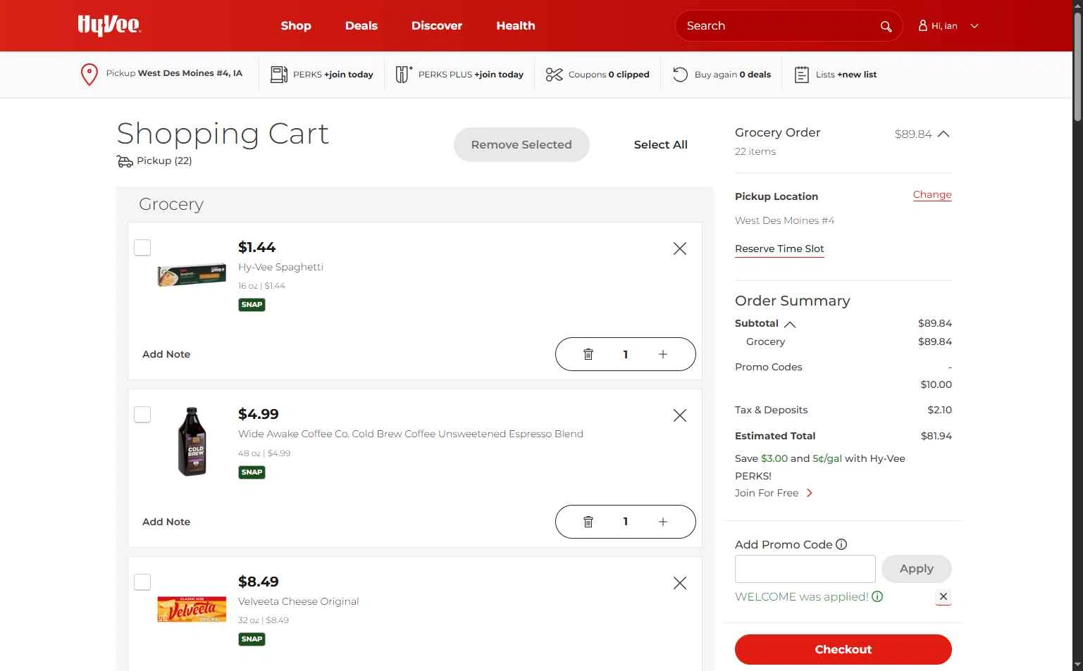 Hy-Vee Promo Codes - $10 Off (1 Verified) Nov 2025