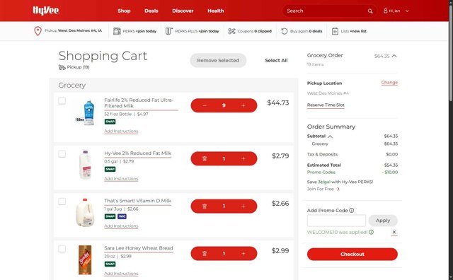 Hy-Vee Promo Codes (2 Verified) - $10 Off Sitewide Jul 2025