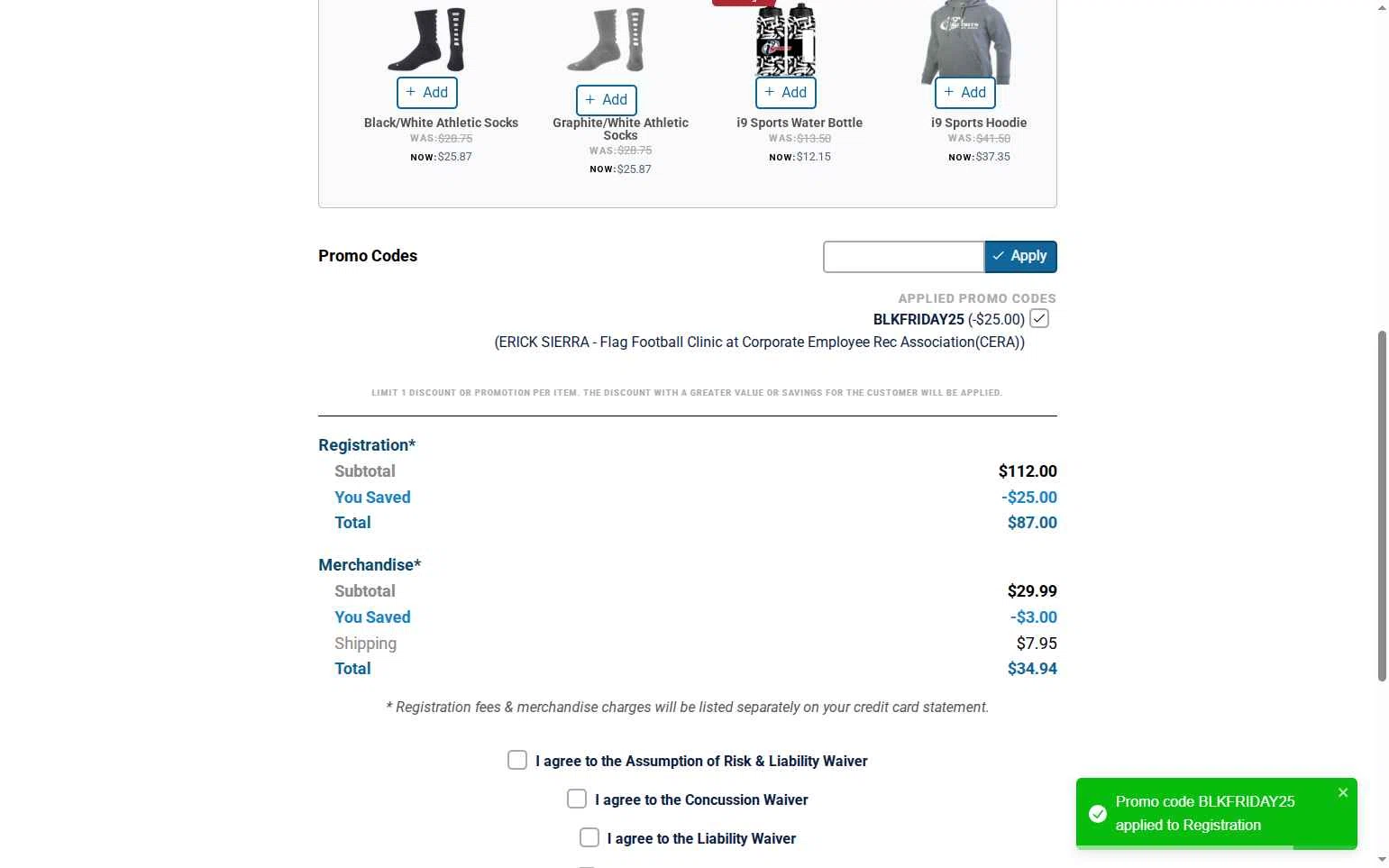 i9 Sports Promo Codes - $20 Off (3 Verified) Dec 2025