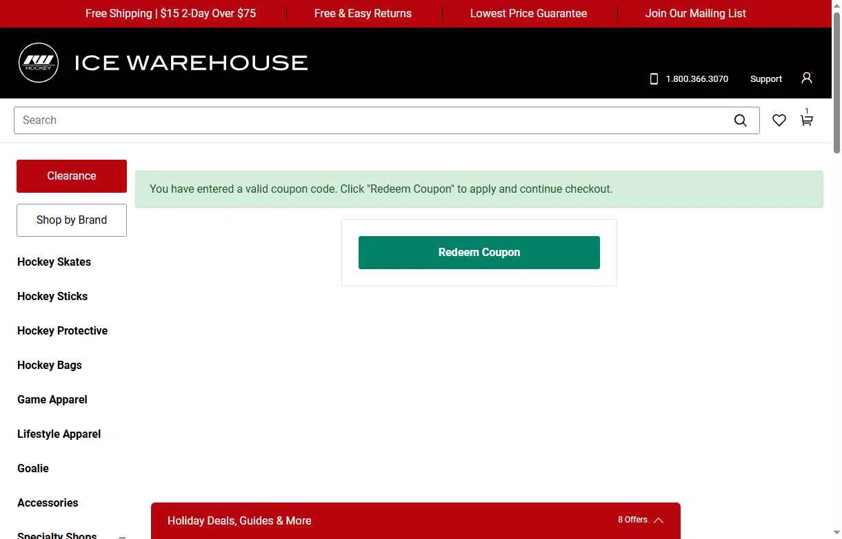 Ice Warehouse Promo Codes - 10% Off (3 Verified) Mar 2026