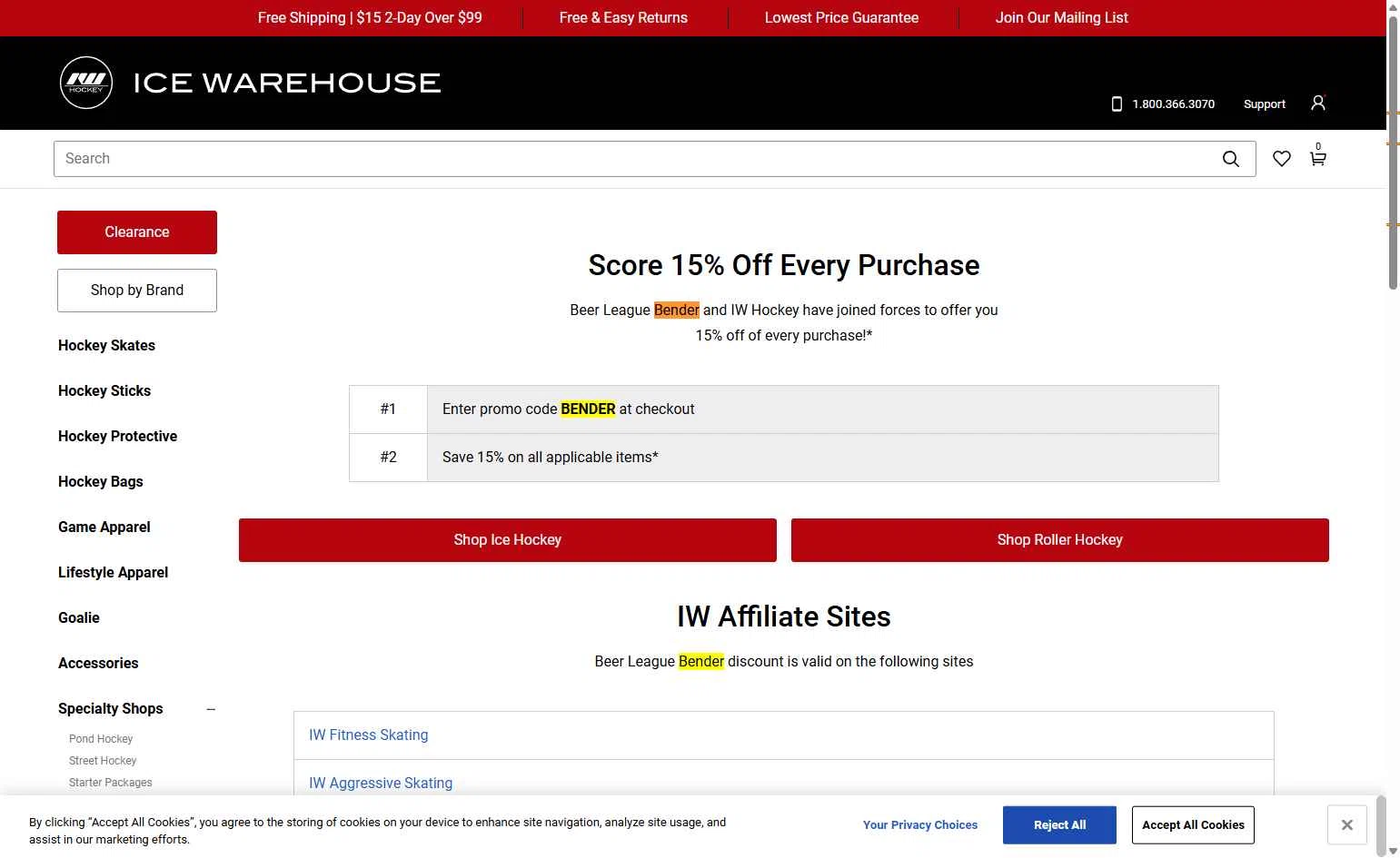 Ice Warehouse Promo Codes - 10% Off (3 Verified) Mar 2026