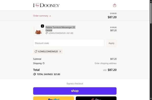 I Love Dooney Promo Codes - 40% Off (Verified) Oct 2025