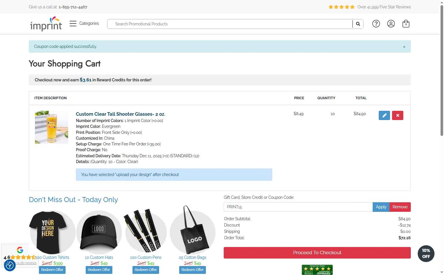 Imprint Promo Codes - 15% Off (9 Verified) Dec 2025