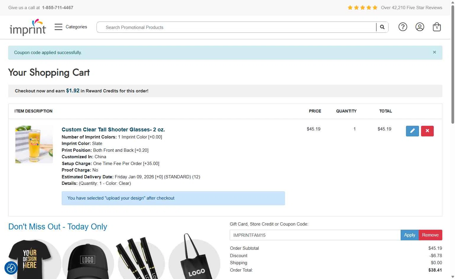 Imprint Promo Codes - 15% Off (9 Verified) Jan 2026