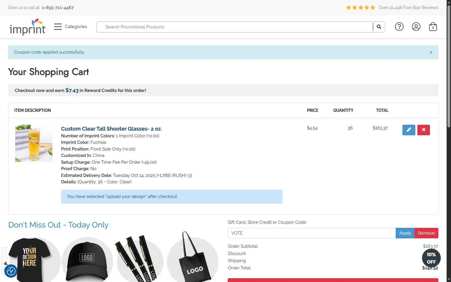 Imprint Promo Codes (11 Verified) - 15% Off w/Code Oct 2025