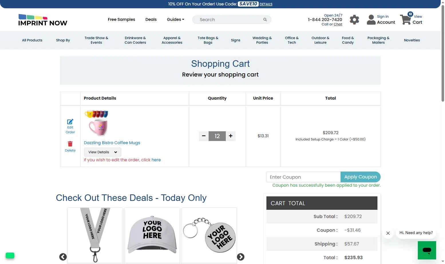 Imprint Now Promo Codes - $100 Off (9 Verified) Jan 2026