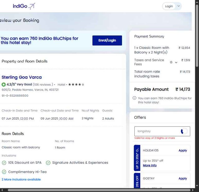 IndiGo Airlines Promo Codes - 25% Off Jun 2025